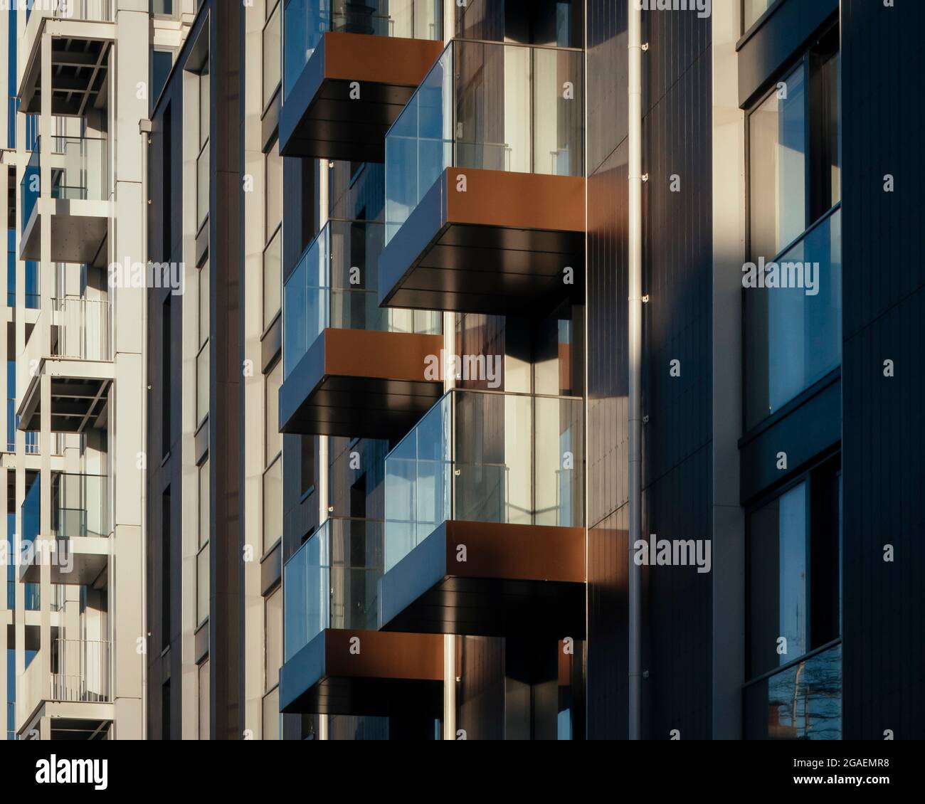 Circus Street balcony detail. Circus Street, Brighton and Hove, United ...