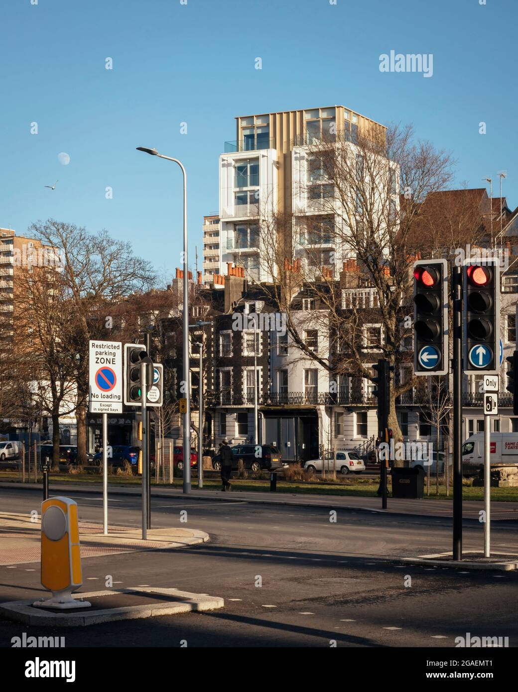 Circus Street development view across the Old Steine in Brighton ...