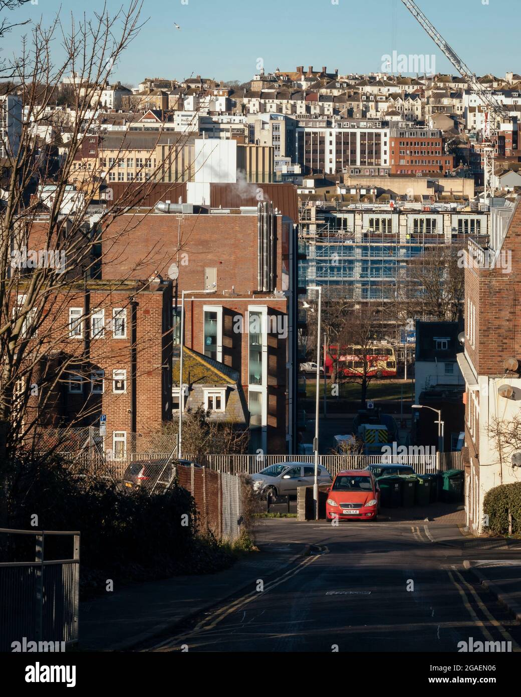 Circus Street project in its cityscape context looking towards the Old ...