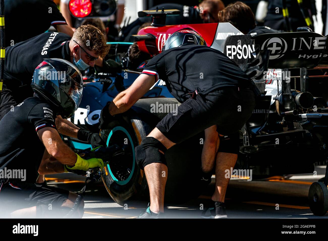 Pit stop practice hi-res stock photography and images - Alamy