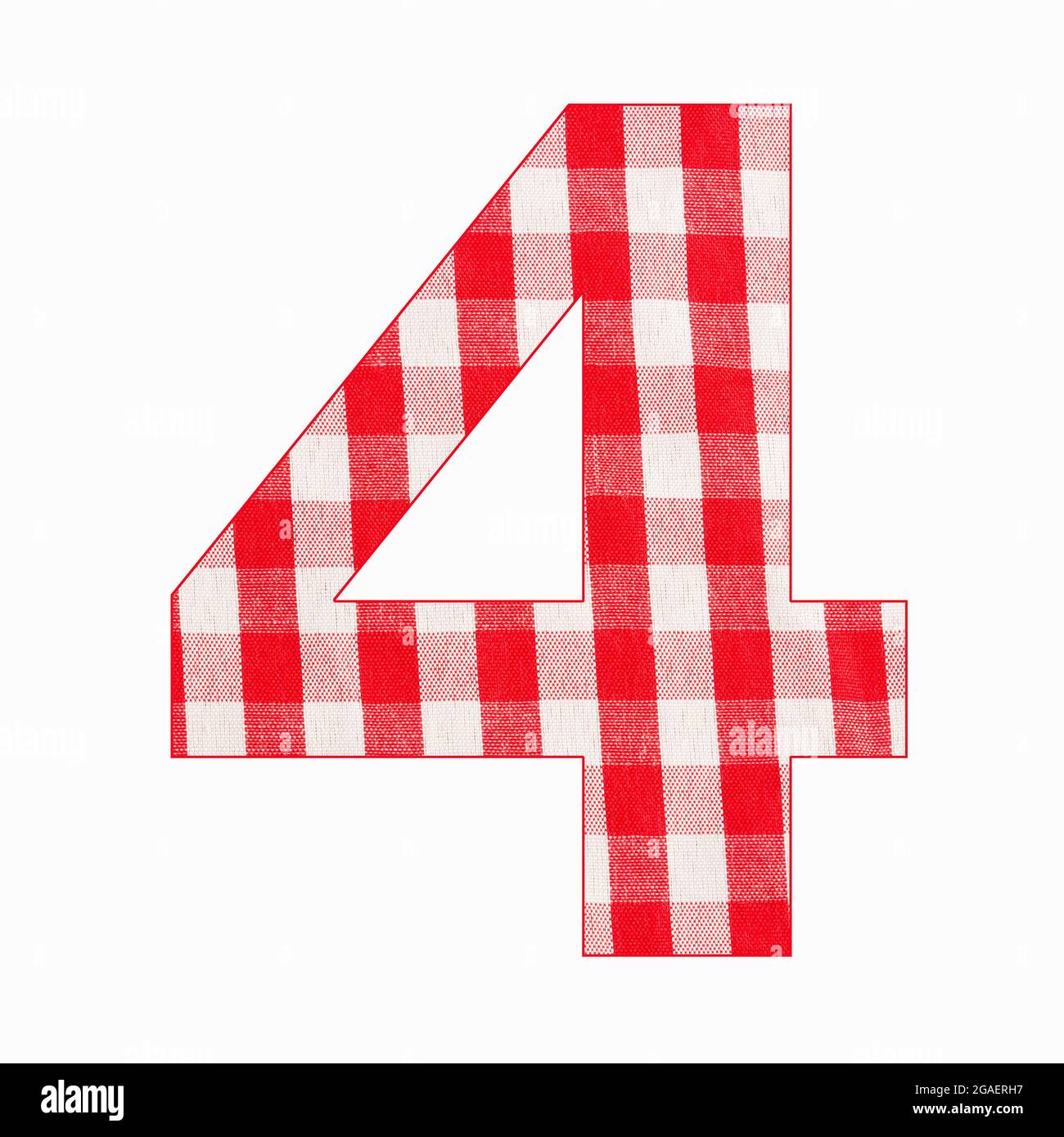 Gingham font Cut Out Stock Images & Pictures - Alamy