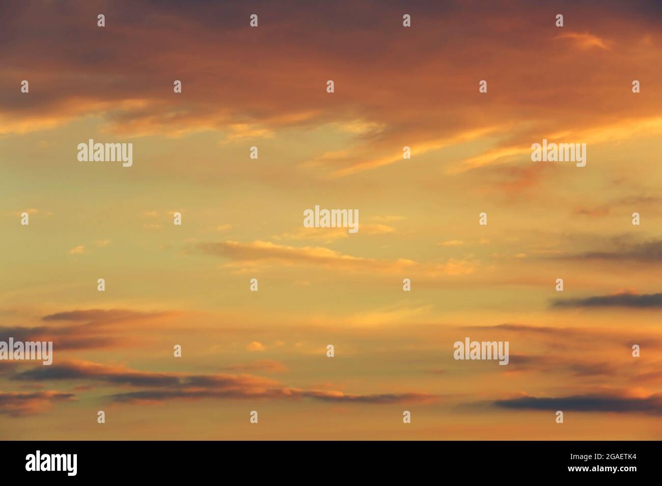 Sunset sky background Stock Photo - Alamy