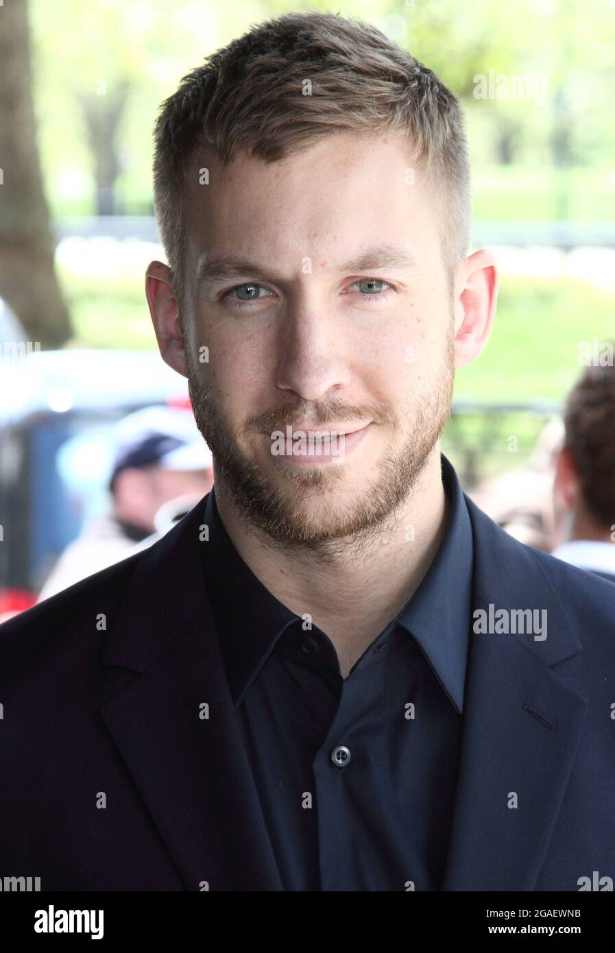 London, UK. Calvin Harris at Ivor Novello Awards 2013 at the Grosvenor ...