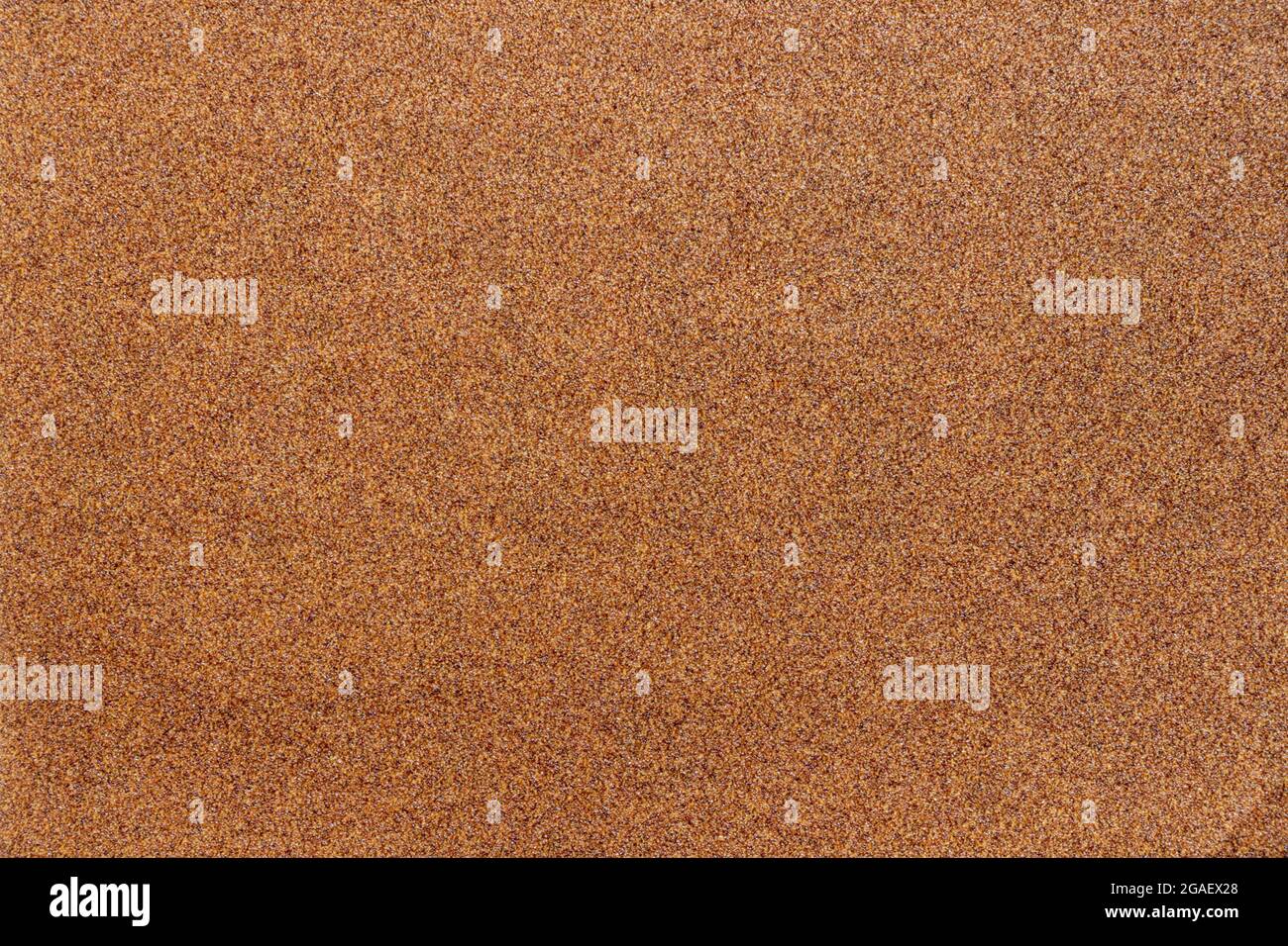 Sandpaper texture background where you can see the red-brown sand grain ...