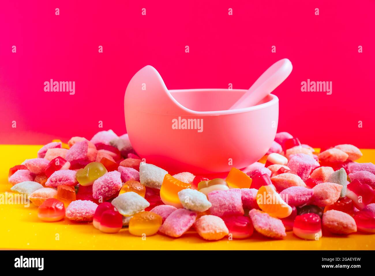 Heap of sweets hi-res stock photography and images - Alamy
