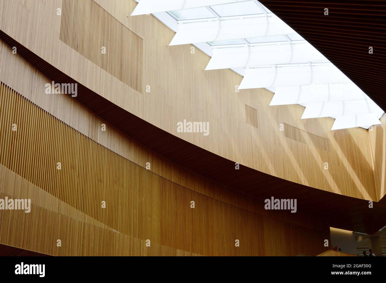 Curve architecture skylight hi-res stock photography and images - Alamy
