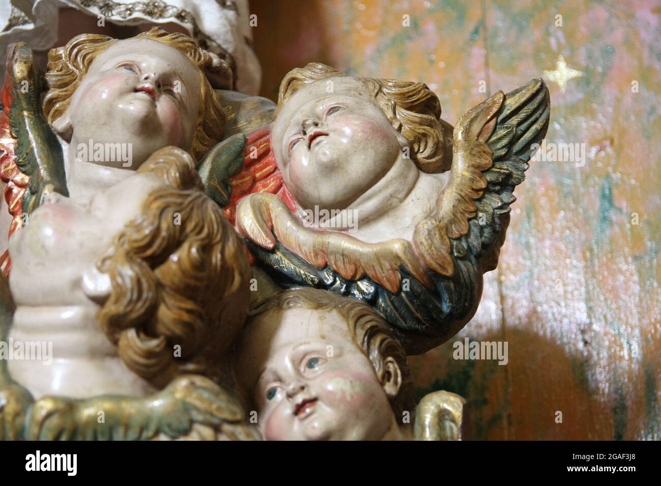 Baroque sculptures hi-res stock photography and images - Alamy
