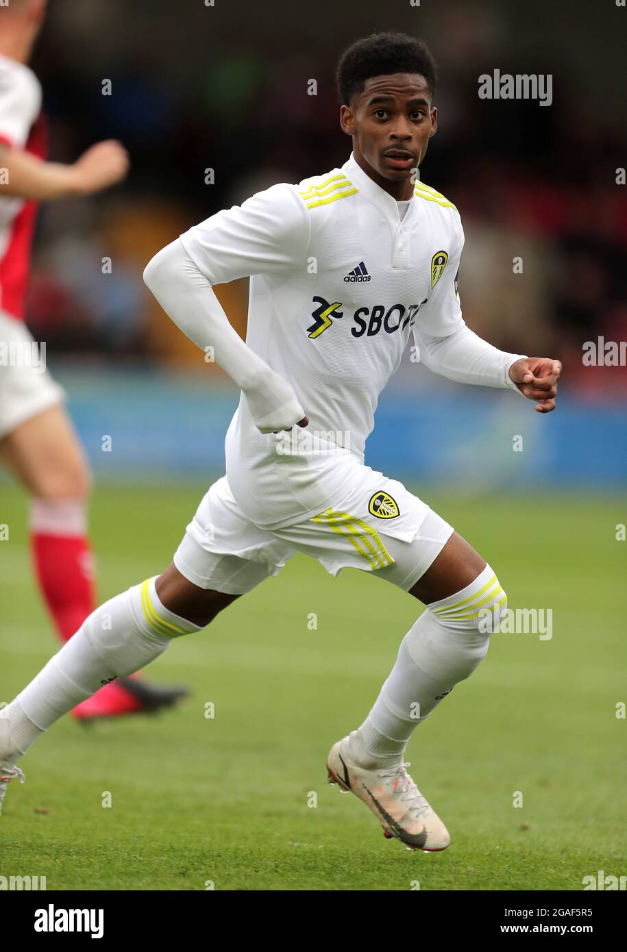Leeds United's Crysencio Summerville during the preseason friendly ...