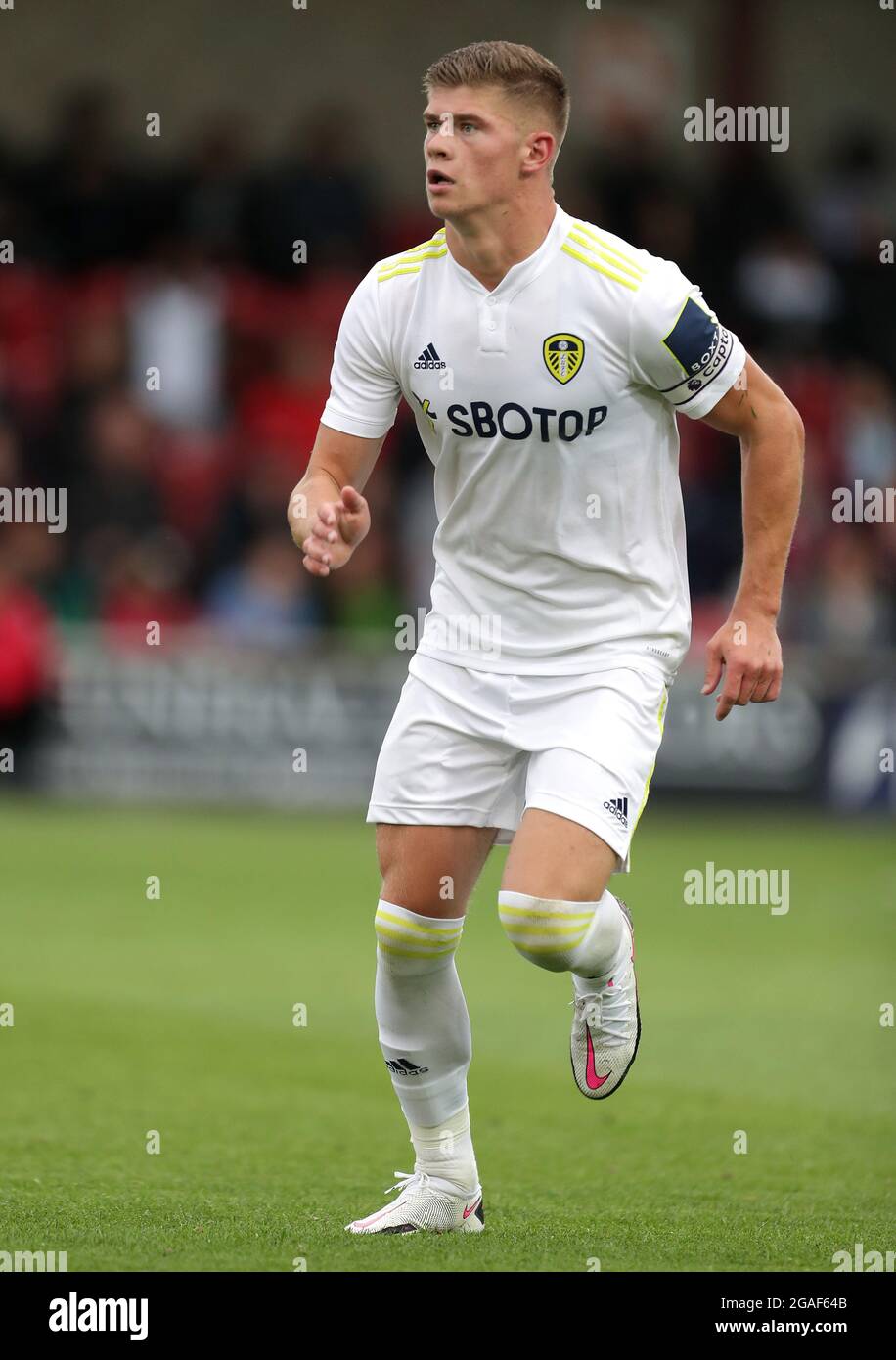 Leeds United's Charlie Cresswell during the preseason friendly match at ...
