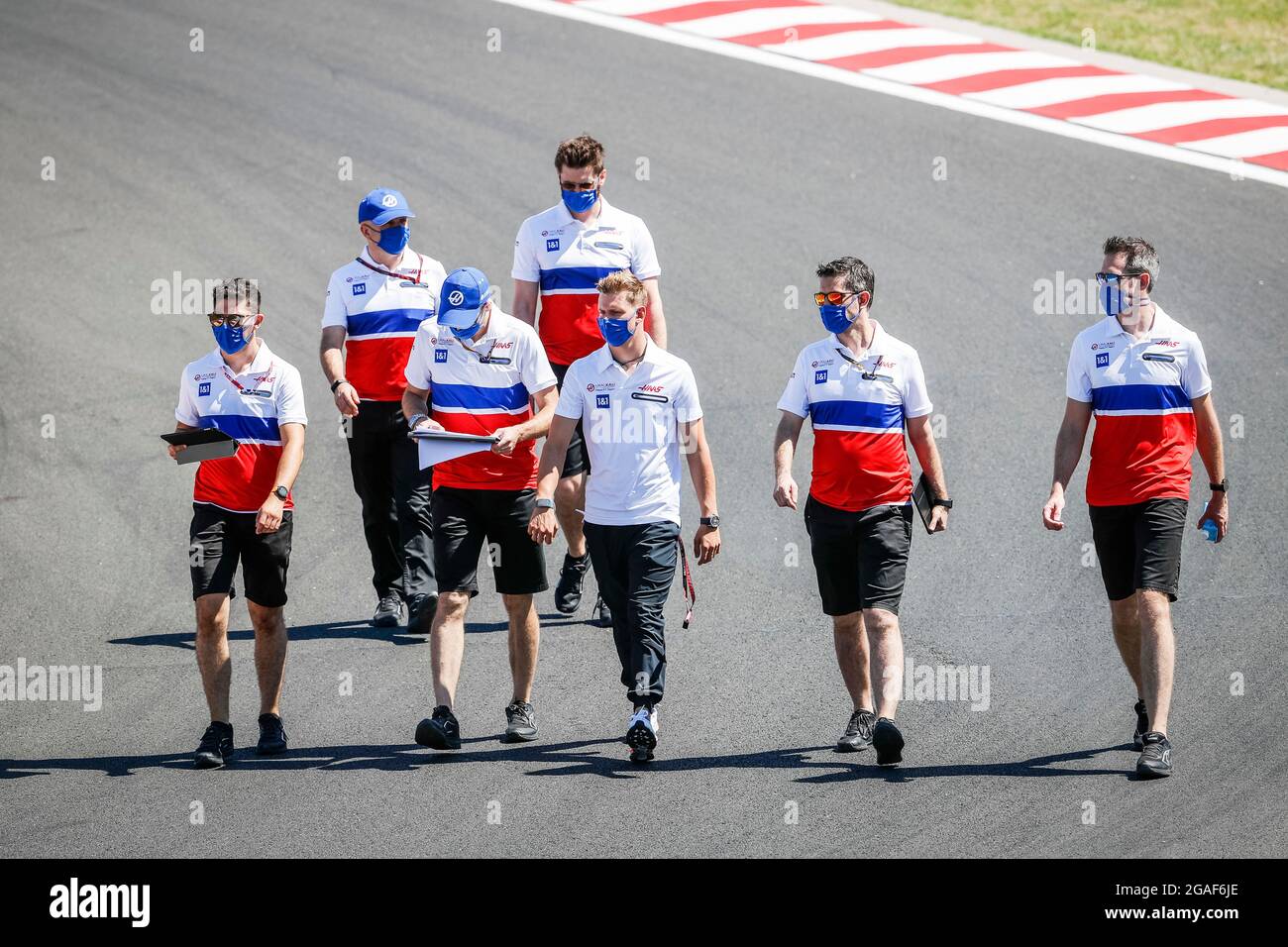 Budapest, Hungary. 29th July, 2021. # 47 Mick Schumacher (GER, Haas F1 Team), F1 Grand Prix of ...