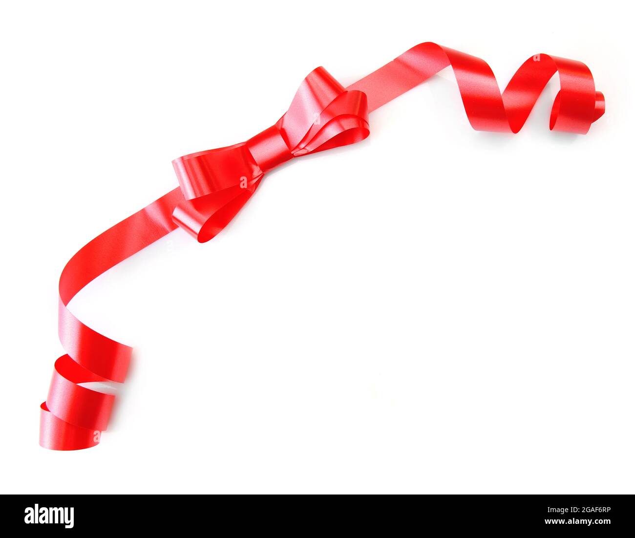 Ribbon isolated nobody curved hi-res stock photography and images - Alamy