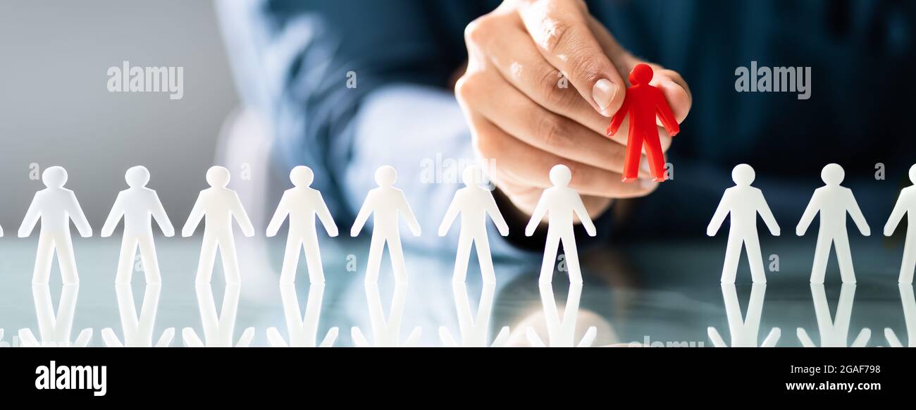 Ideal Client Or Job Candidate. Recruitment And Profile Selection ...