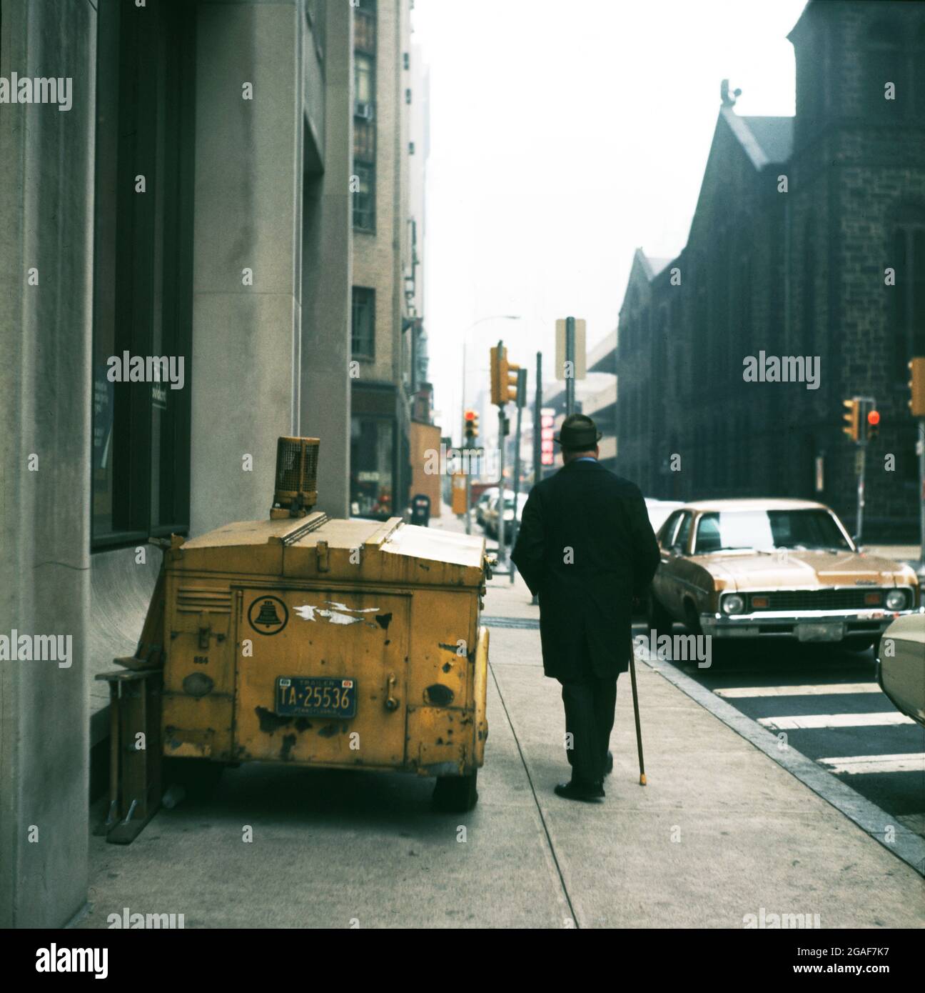 Street scene, Philadelphia, Pa., USA, 1976 Stock Photo - Alamy