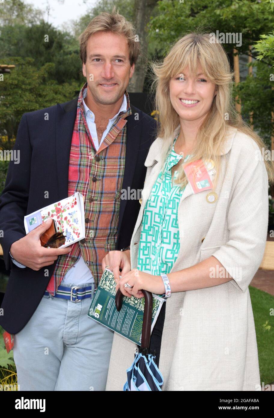 London, UK. Ben Fogle and Marina Fogle at the RHS Chelsea Flower Show ...