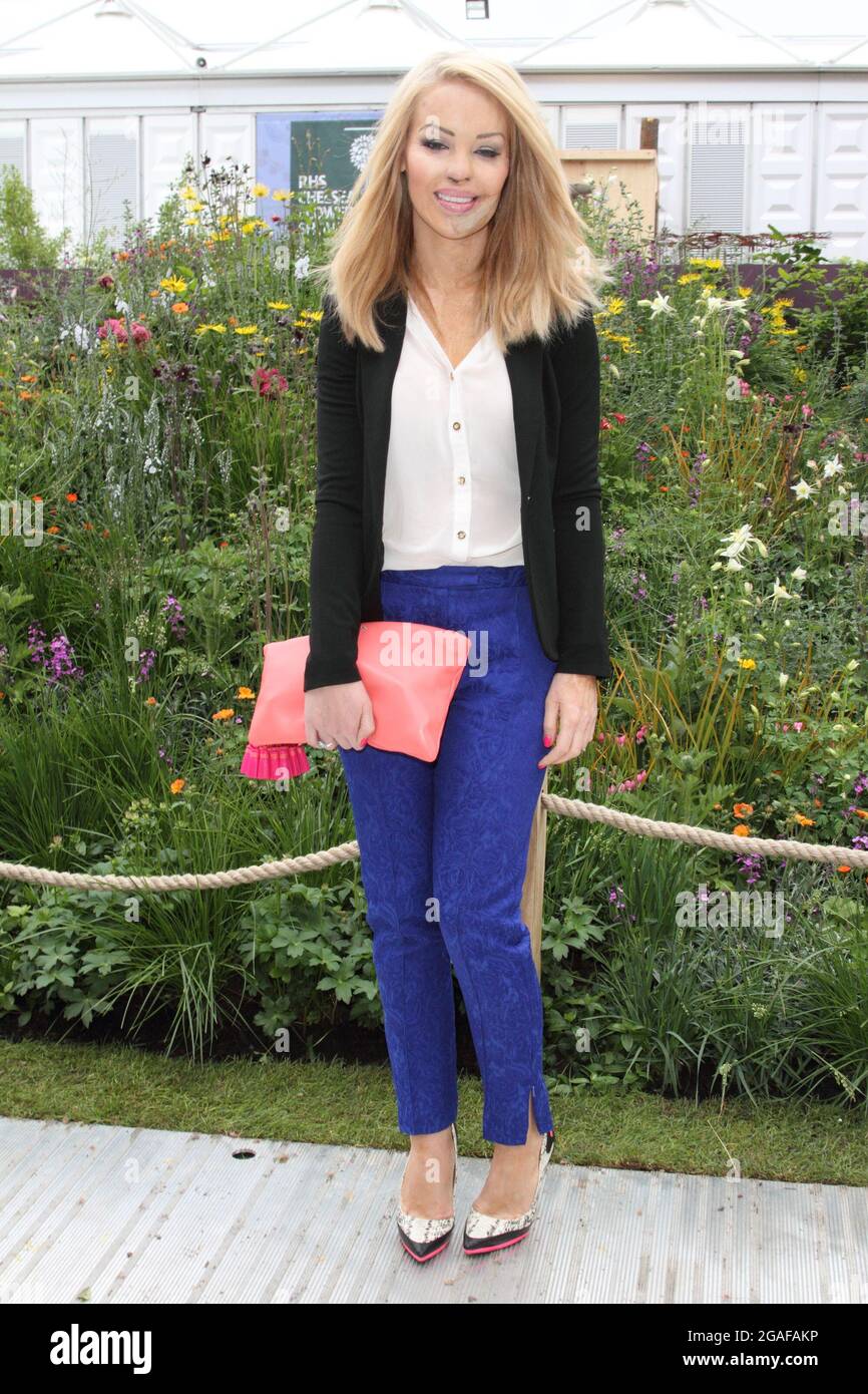 London, UK. Katie Piper at RHS Chelsea Flower Show 2013 - Press and VIP ...