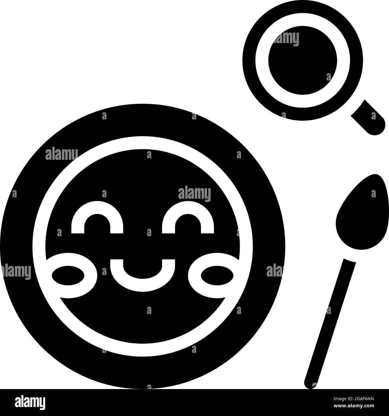 lunch dish kindergarten glyph icon vector illustration Stock Vector ...