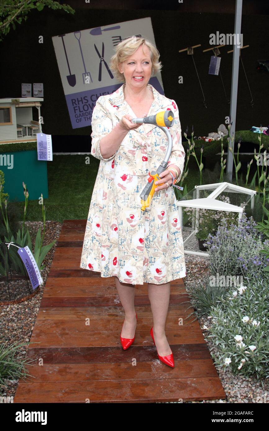 London, UK. Deborah Meaden at RHS Chelsea Flower Show 2013 - Press and ...