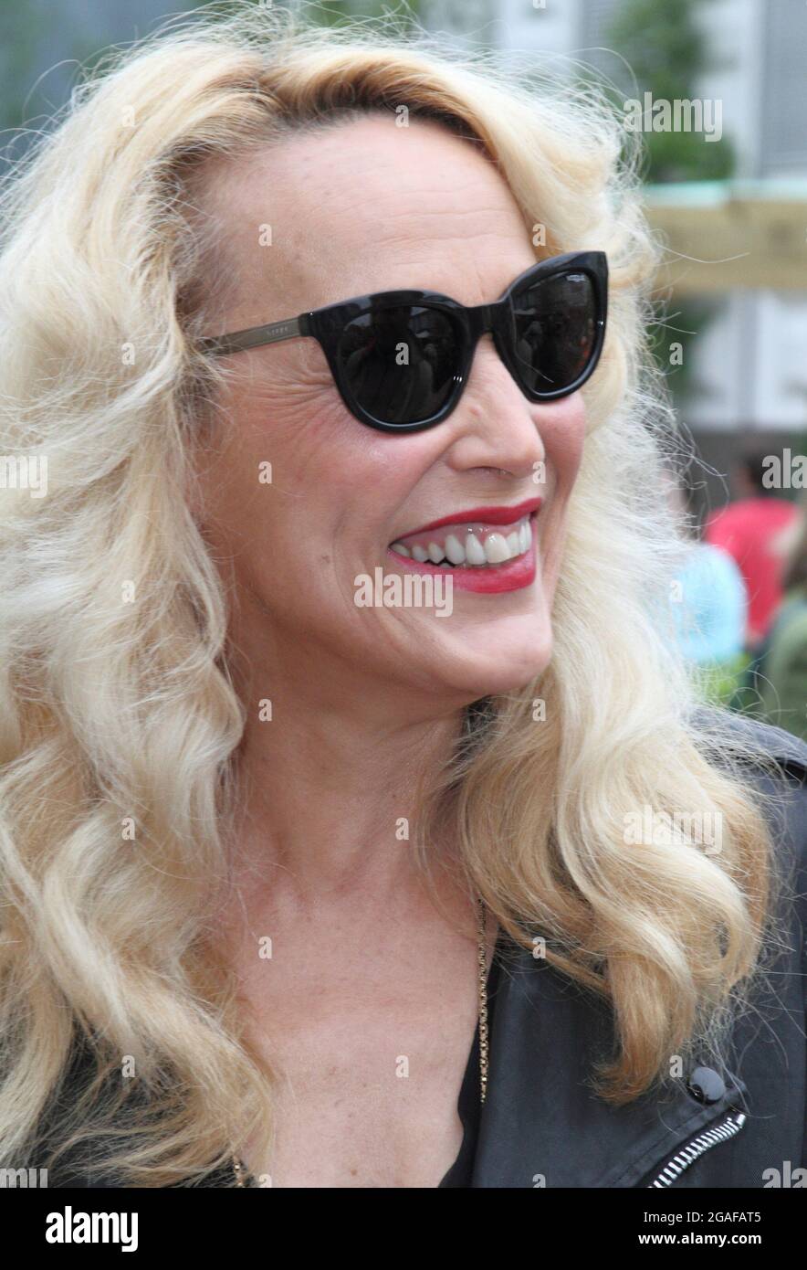 London, UK. Jerry Hall at RHS Chelsea Flower Show 2013 - Press and VIP ...