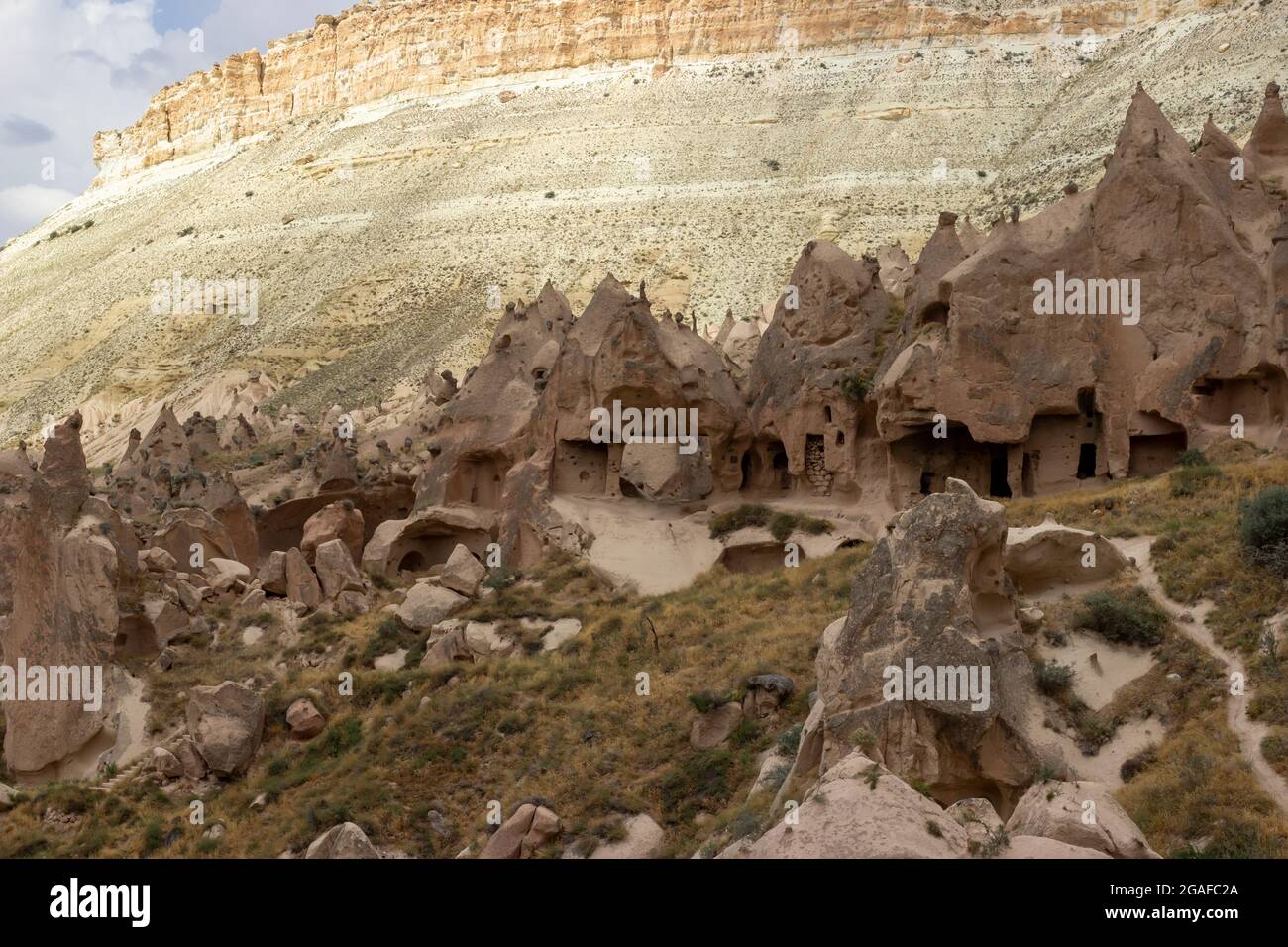 Spectacular view of Zelve Open Air Museum. Spectacular pictures of ...