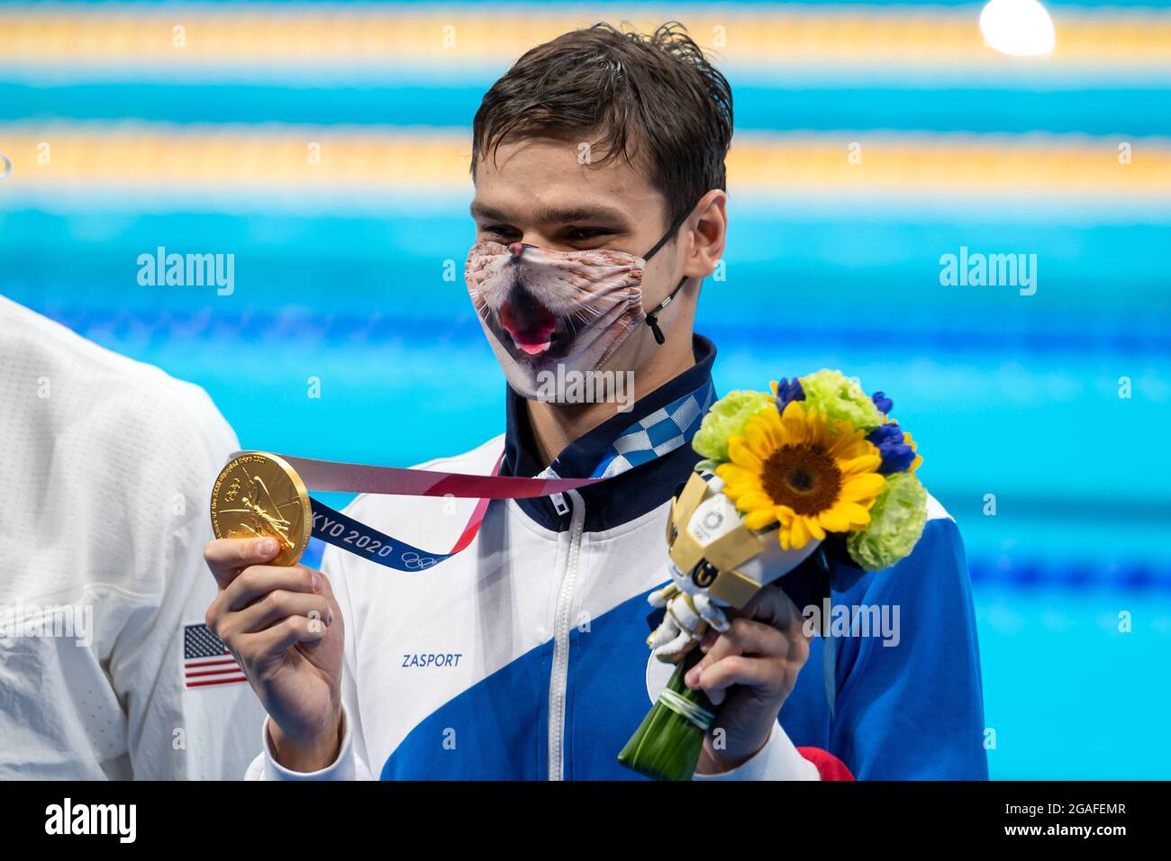 Tokyo, Japan. 30th July, 2021. TOKYO, JAPAN - JULY 30: Evgeny Rylov of ...