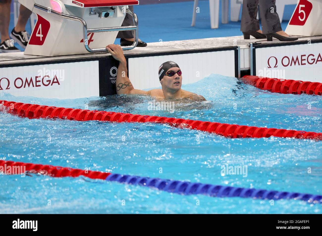 Tokyo, Japan. 30th July, 2021. Caeleb Dressel (USA) Swimming : Men's ...