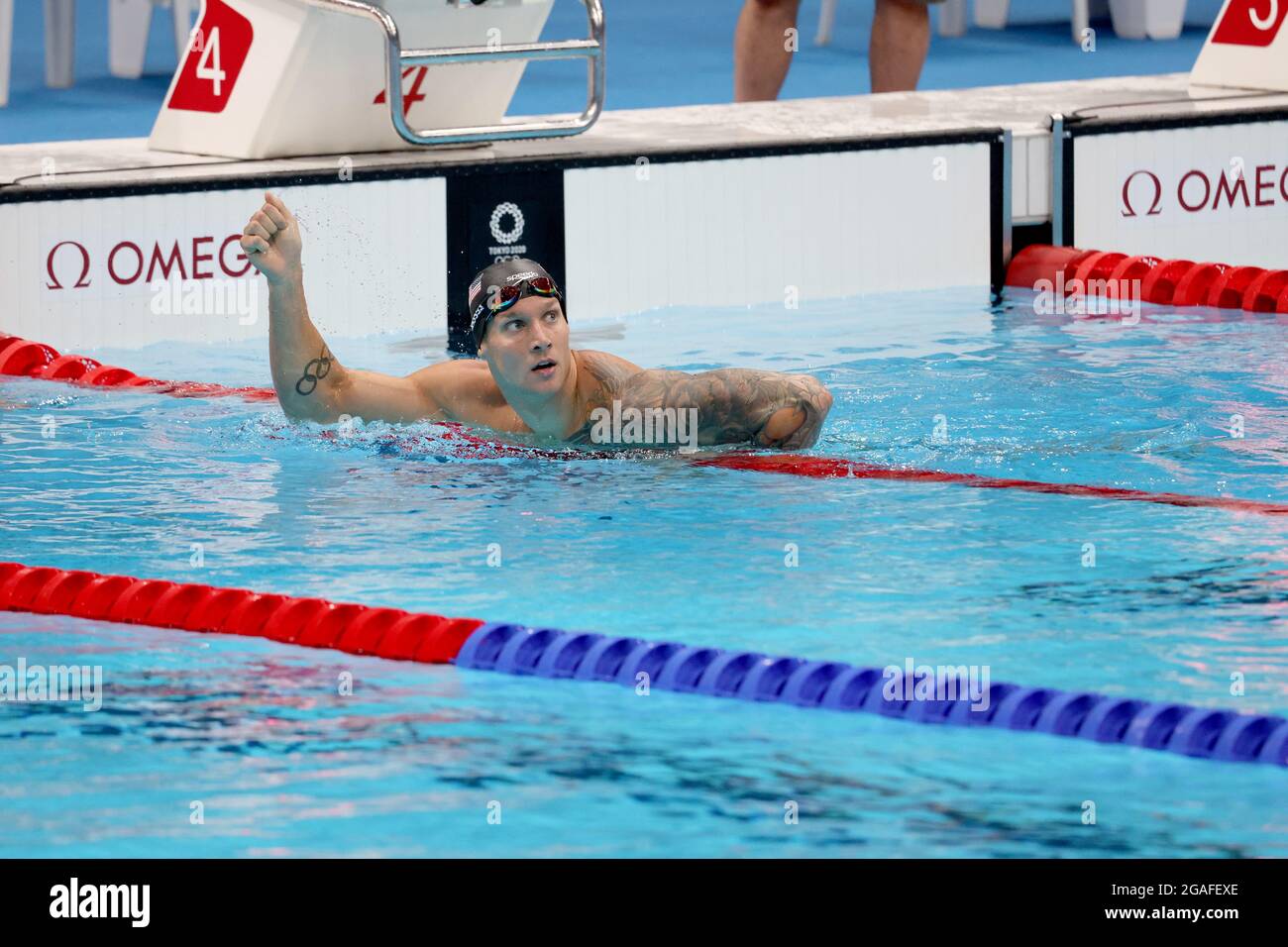 Tokyo, Japan. 30th July, 2021. Caeleb Dressel (USA) Swimming : Men's ...
