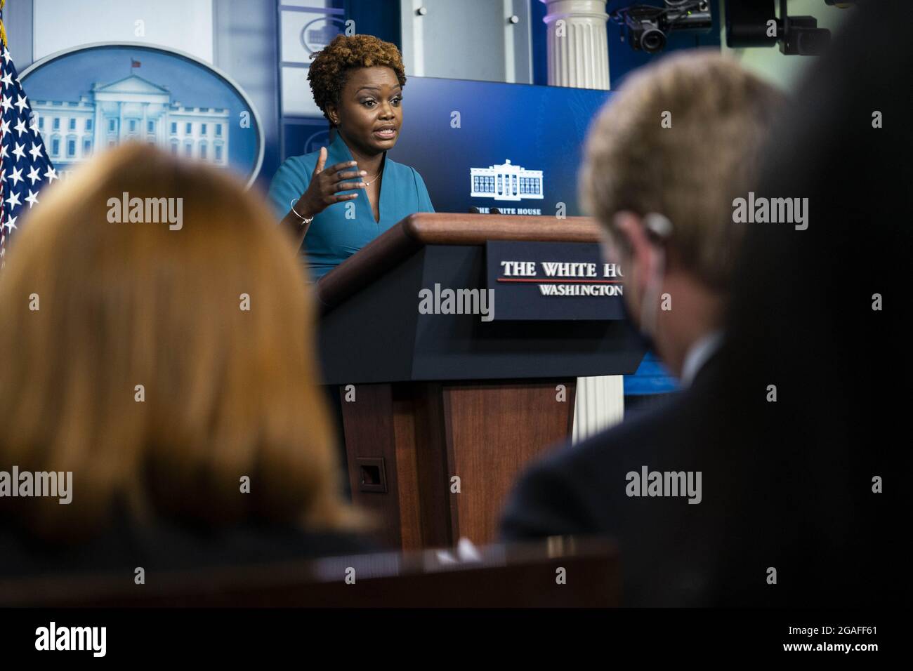 Washington DC, USA. 30th July, 2021. White House Principal Deputy Press ...