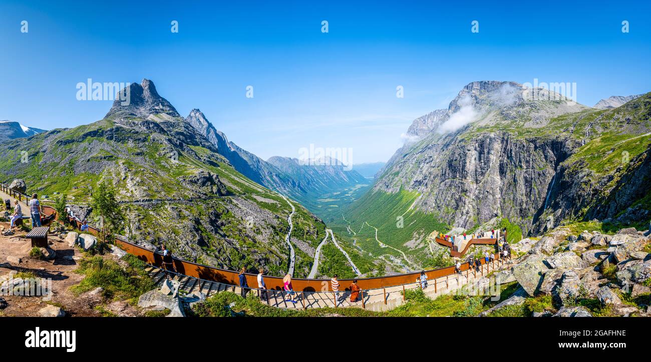 The Troll Road is in Western Norway and is a masterpiece of ...