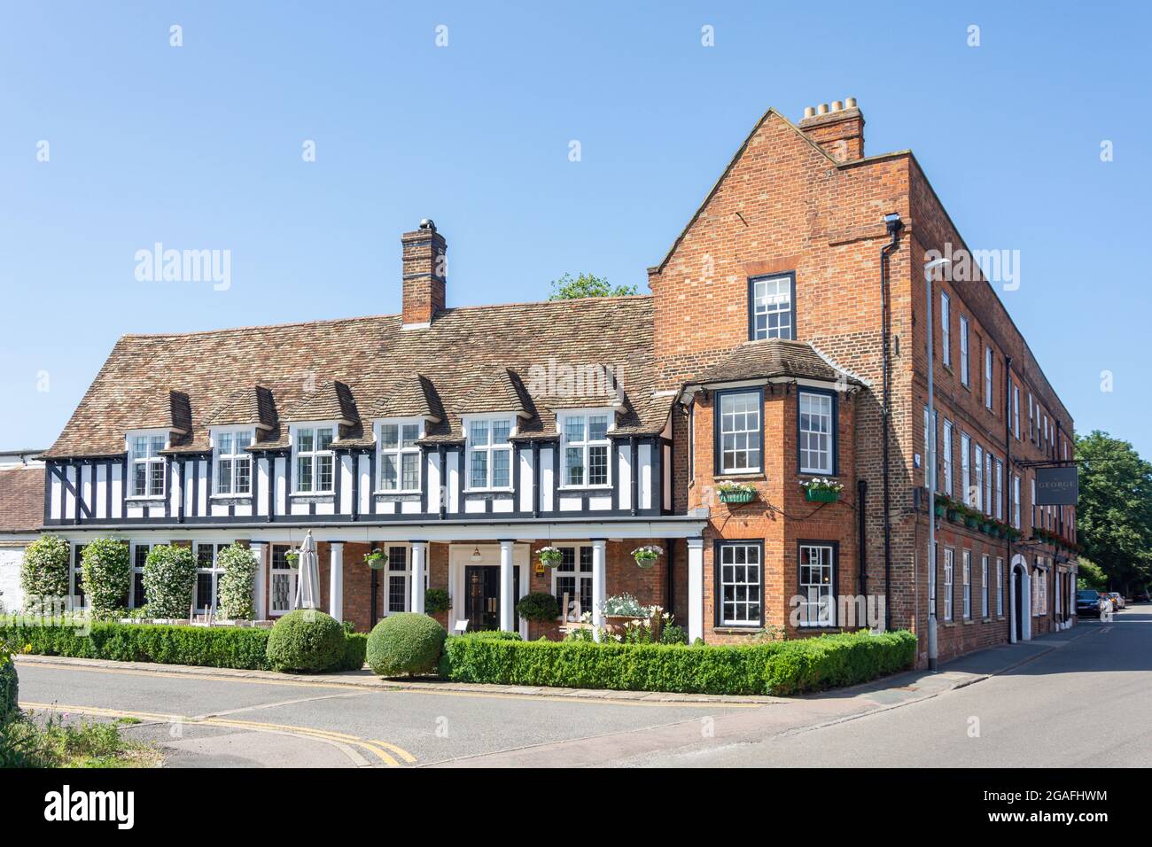 The George Hotel & Brasserie, High Street, Buckden, Cambridgeshire ...