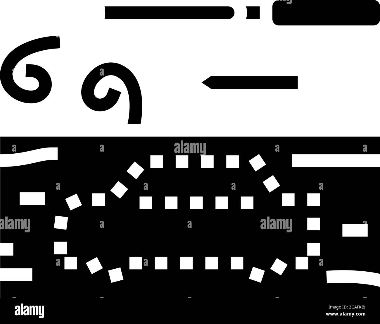 diy kits toys glyph icon vector illustration Stock Vector Image & Art ...