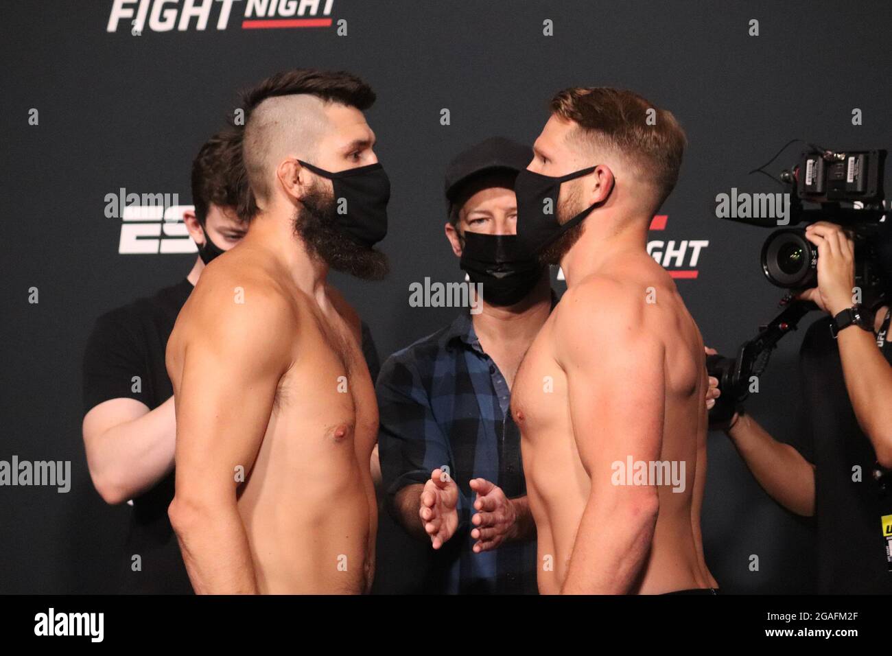 Las Vegas, USA. 30th July, 2021. Las Vegas, NV - July 30: (L-R) Bryan ...