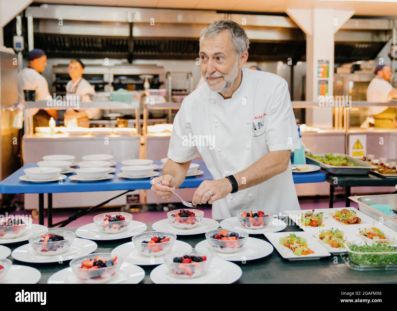Chef Michel Roux Jr Stock Photo - Alamy