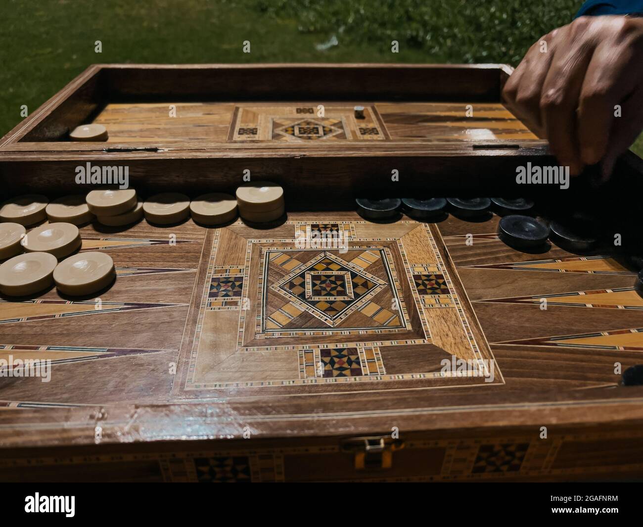 Trick track game hi-res stock photography and images - Alamy