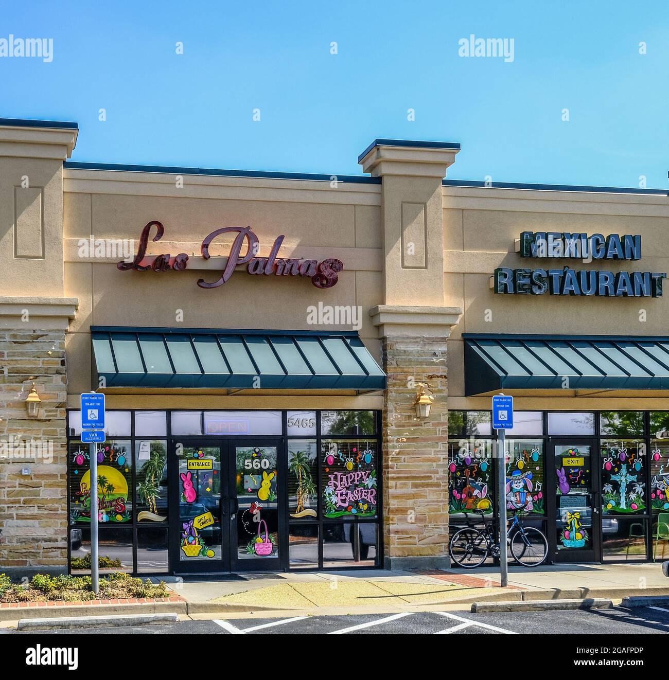 Las Palmas Mexican Restaurant at Easter Stock Photo - Alamy