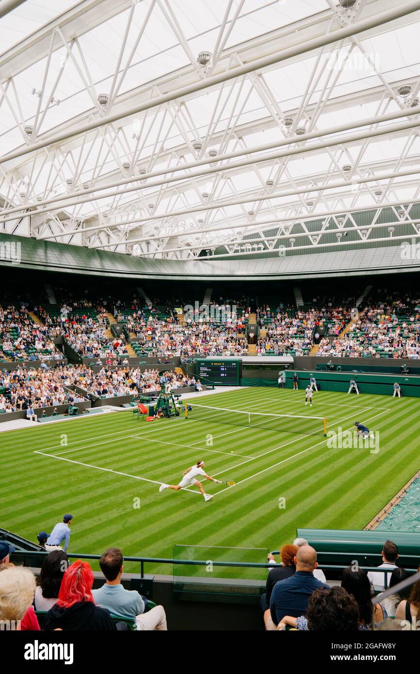 Aerial view of no 1 court at wimbledon hi-res stock photography and ...