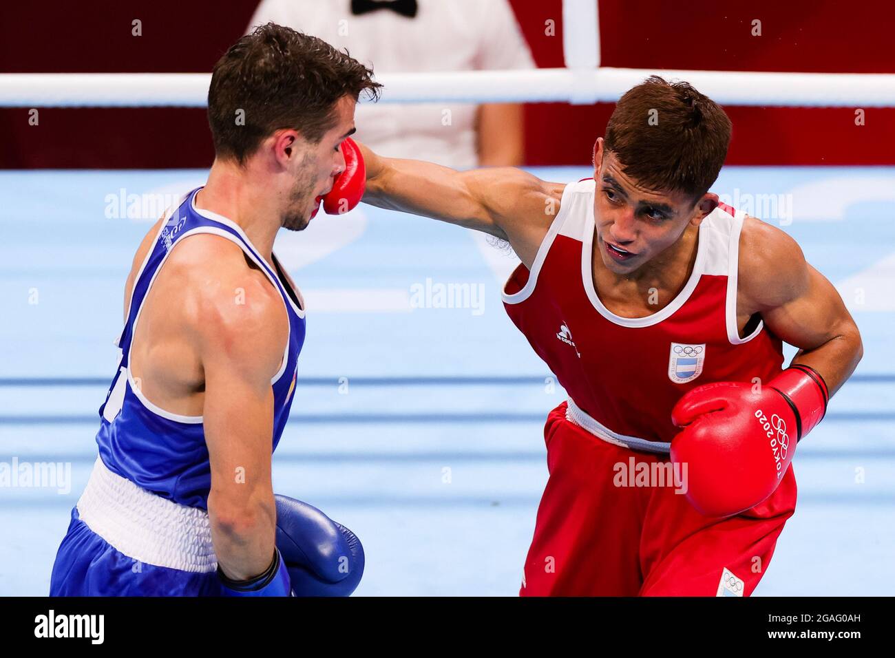 Tokyo, Japan, 26 July, 2021. Ramon Nicanor QUIROGA of Argentina throws ...