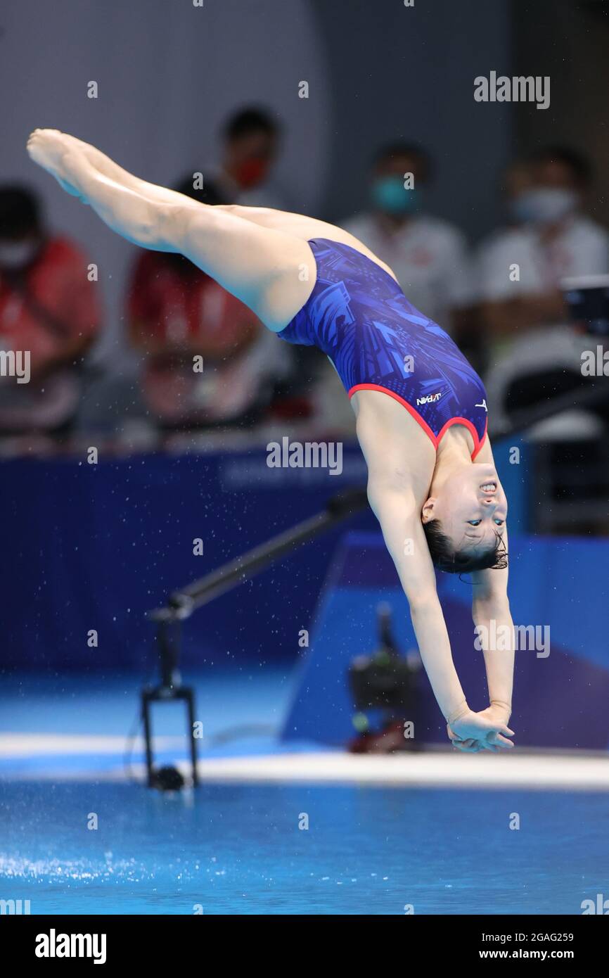 Tokyo, Japan. 30th July, 2021. Sayaka Mikami (JPN) Diving : Women's 3m ...