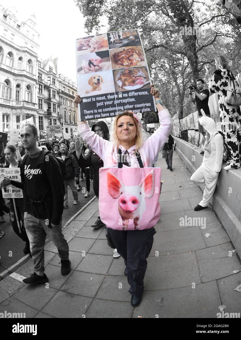 Official animal rights march 2018 hi-res stock photography and images ...