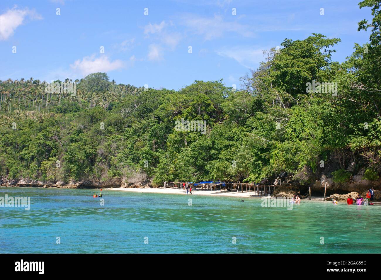 Pantai Tanjung Karang Beach, Donggala, Central Sulawesi, Indonesia ...