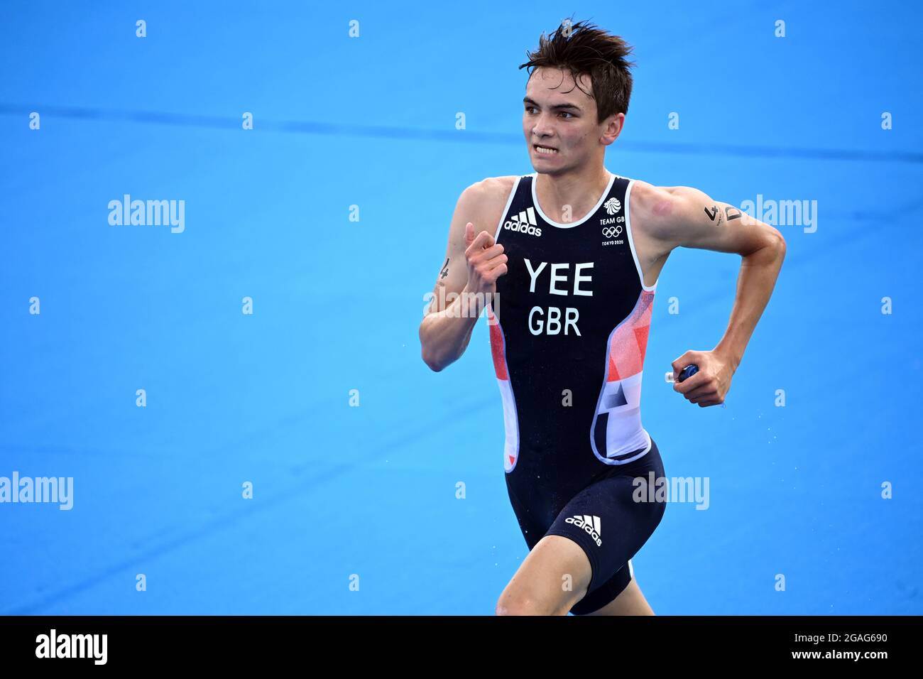 Tokio, Japan. 31st July, 2021. Triathlon: Olympic, Relay, Mixed at ...