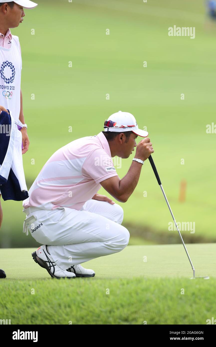 Saitama, Japan. 31st July, 2021. Hideki Matsuyama (JPN) Golf : Men's ...