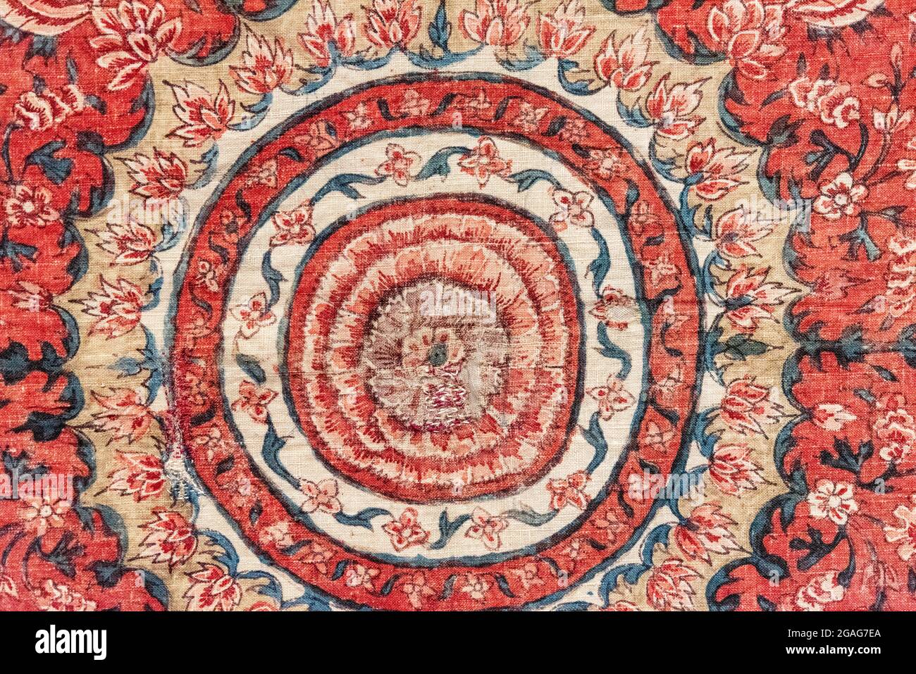 Printed cotton textile design hi-res stock photography and images - Alamy