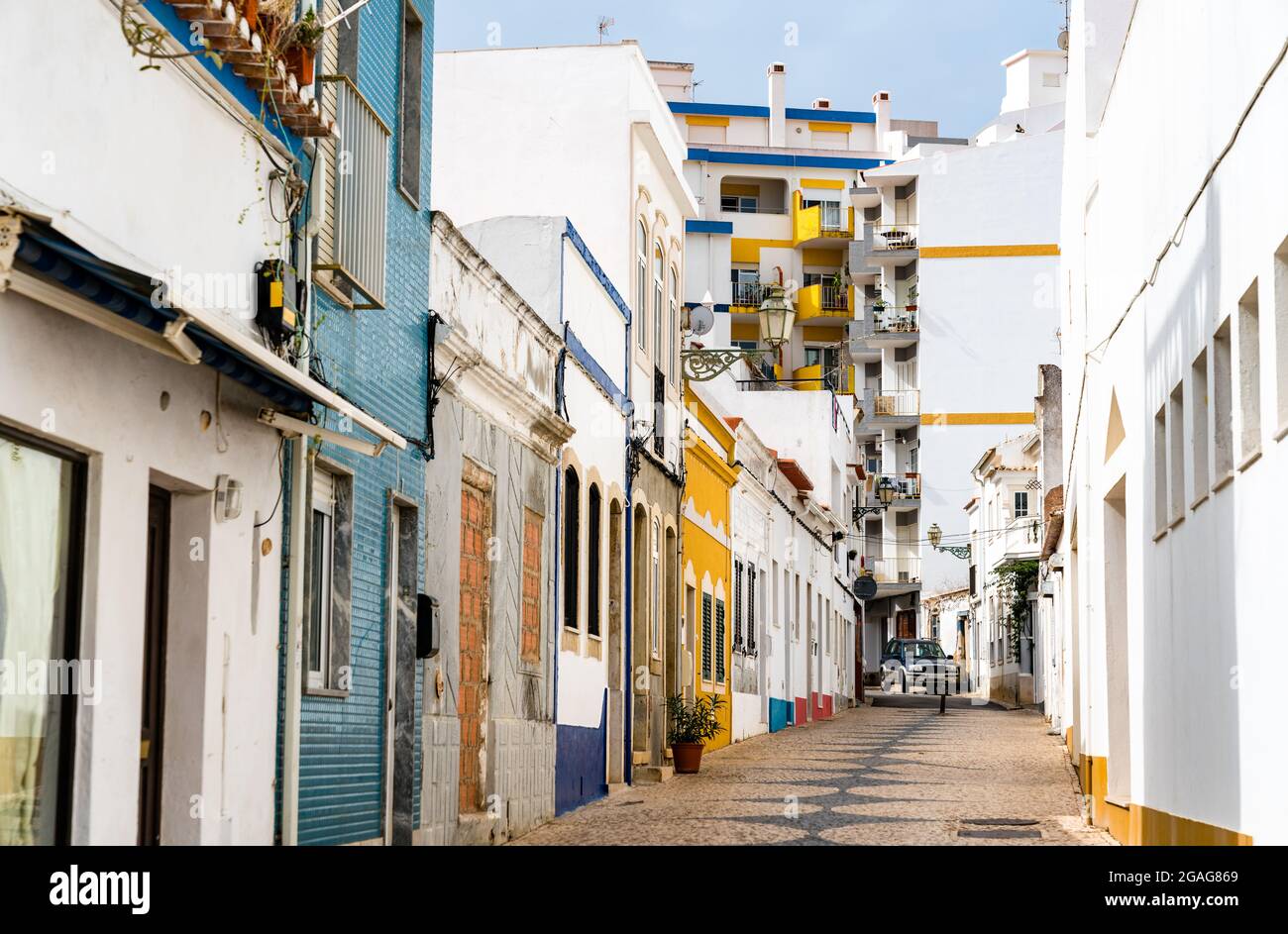 Architecture of Lagos in Portugal Stock Photo - Alamy