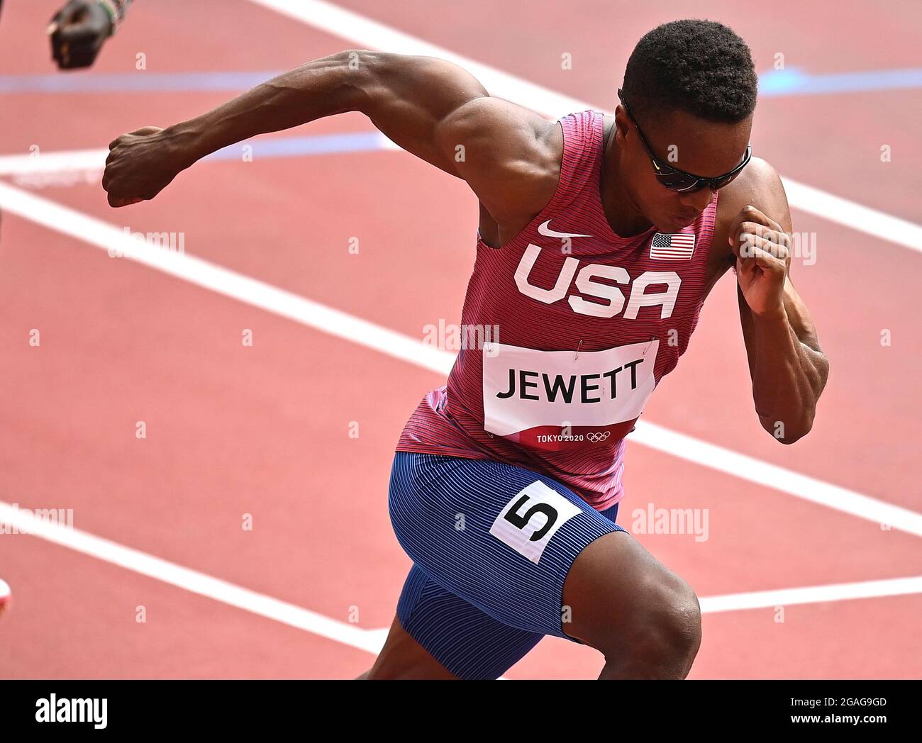 Tokyo, Japan. 31st July, 2021. Isaiah Jewett of the United States ...