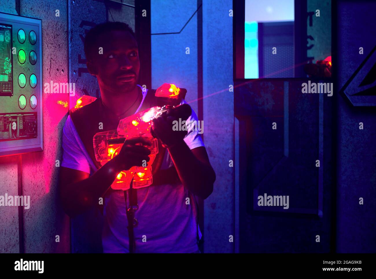 Laser gun hi-res stock photography and images - Alamy