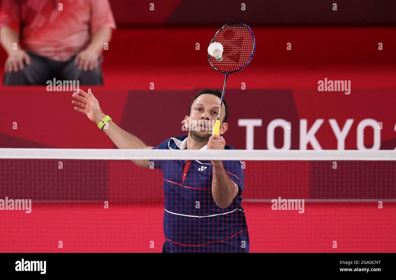 Tokyo, Japan. 31st July, 2021. Kevin Cordon of Guatemala competes ...