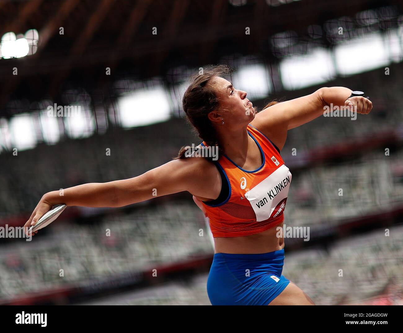 Tokyo, Japan. 31st July, 2021. Jorinde van Klinken of the Netherlands ...