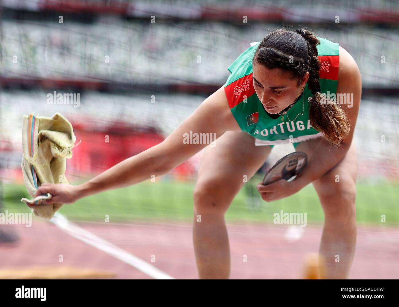 Tokyo, Japan. 31st July, 2021. Irina Rodrigues of Portugal competes ...