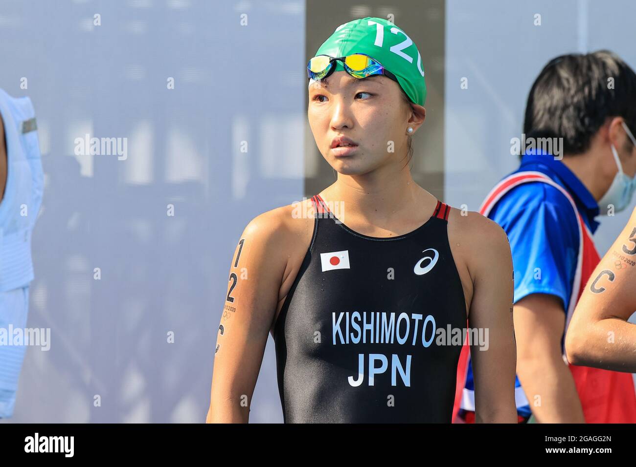 Tokyo, Japan. 31st July, 2021. Niina Kishimoto (JPN) Triathlon : Mixed ...