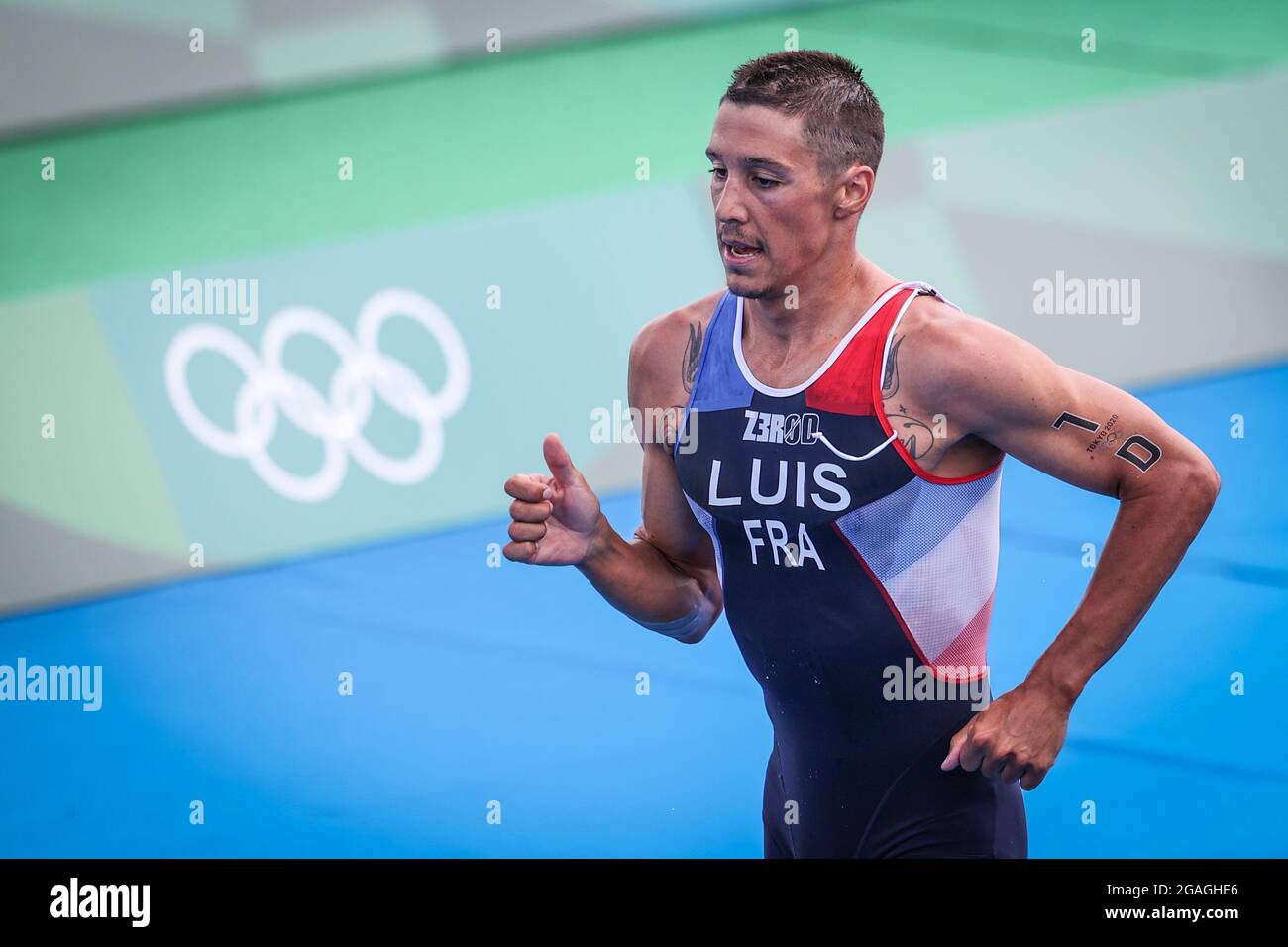 Tokyo, Japan. 31st July, 2021. Vincent Luis of France competes at the ...